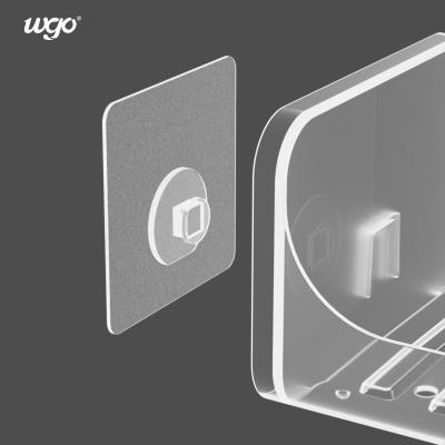 Cina Supporto autoadesivo del sapone di 120mm del bagno del porta-sapone del percolato fissato al muro del supporto in vendita