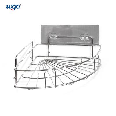 Cina Montaggio adattantesi di Corner Damage Free del carrello della doccia del bagno dell'autoadesivo di WGO in vendita
