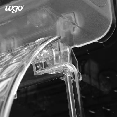 Cina Nessun sapone di WGO e supporto di perforazione del tessuto hanno integrato lo scaffale trasparente del bagno in vendita