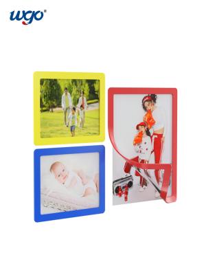 China Wall Self Adhesive Mounting Frame Sign Holder Document Pocket for sale