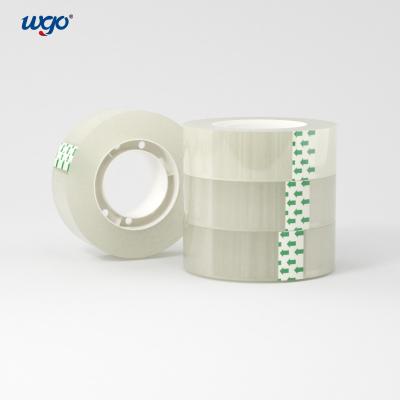 China Office And School WGO Single Coated Tape Reusable Transparent Removable Packing for sale