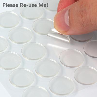 China Repositionable 1000times Without Residue But Strongly Bonding Power Reusable Adhesive Tape for sale