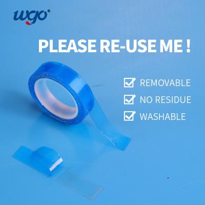 Cina Doppio nastro parteggiato del gel del nastro DIY dell'ufficio progetti degli utensili nani adesivi su due lati riutilizzabili della scuola nessun Mark Repeatable in vendita