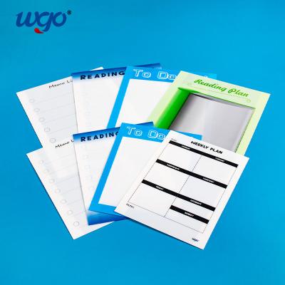 China Officer Meeting Memo List Dry Erase Calendar Board Stick On Most Smoothly Surfaces for sale
