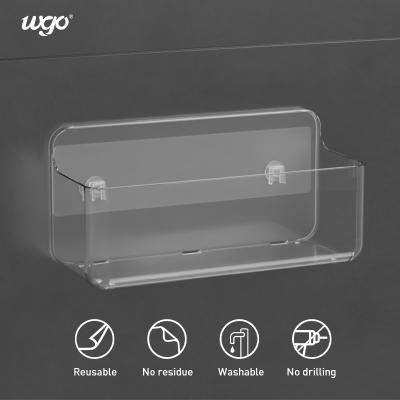 Cina Carrello fisso lavabile della doccia di Holder Gel Suction del carrello del bagno di WGO 280mm in vendita