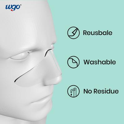 Cina Cuscinetti di naso nasali universali del gel di Cpap del cuscinetto autoadesivo riutilizzabile della maschera chiari in vendita