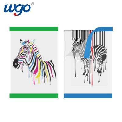 ISO 9001 Acrylic Wall Sign Holder For Wall Mounted Poster ODM accepted