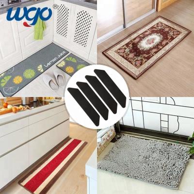 China Repositionable Removed Rug Gripper Pad Washable No Residue Self Adhesive Mounted for sale