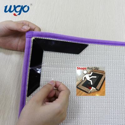 China Washable 1.5mm Anti Slip Rug Underlay Pad Synthetic Resin ISO 9001 Approved for sale
