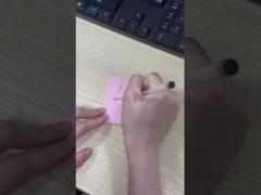 Kein Rückstand selbstklebendes Whiteboard Papier-waschbares trockenes Löschen-Brett ODM
