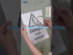 il segno fissato al muro 8.5x11 incornicia i supporti dell'avviso dell'OEM A4 con nastro adesivo di WGO
