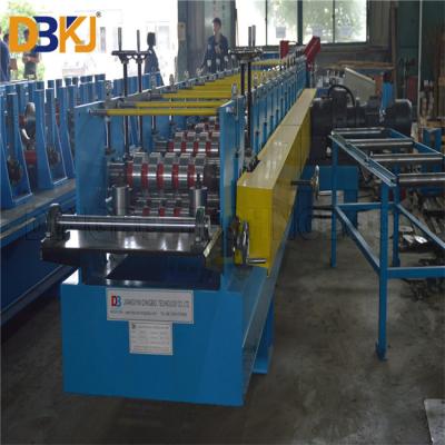 China Gearbox Chain Drive C And Z Purlin Machine 14 Roller Stations for sale