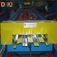 China Dingbo Metal Deck Roll Forming Machine with Cr12 Roller Material for sale