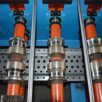China 22kW Rack Upright Roll Forming Machine PLC Storage Rack Roll Forming Machine for sale