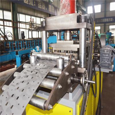 China Supermarket Shelves Rack Upright Roll Forming Machine 16 Steps Roller for sale