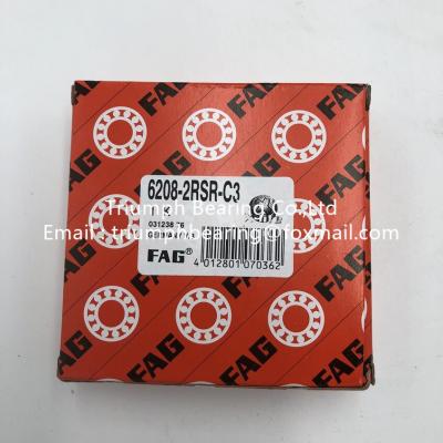 China FAG   Deep Groove Ball Bearings 6206-2RSR-C3 ,  6208-2RSR-C3 for sale