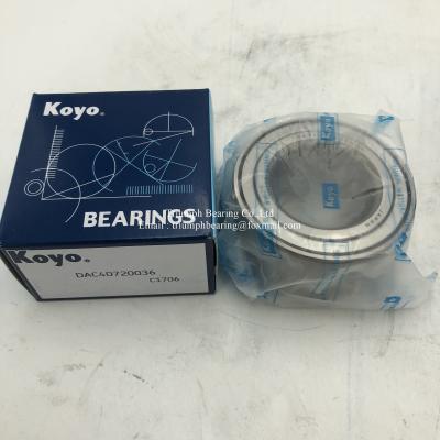 China KOYO  Wheel  Bearings  DAC40720036 for sale