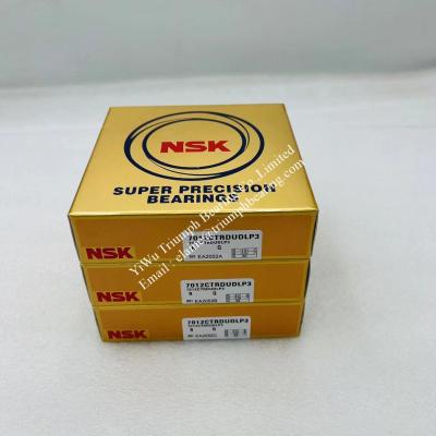China NSK  High Precision Angular contact ball bearing   7012CTRDUDLP3 for sale
