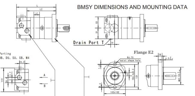 BMSY Hydraulic Motor - Installation View