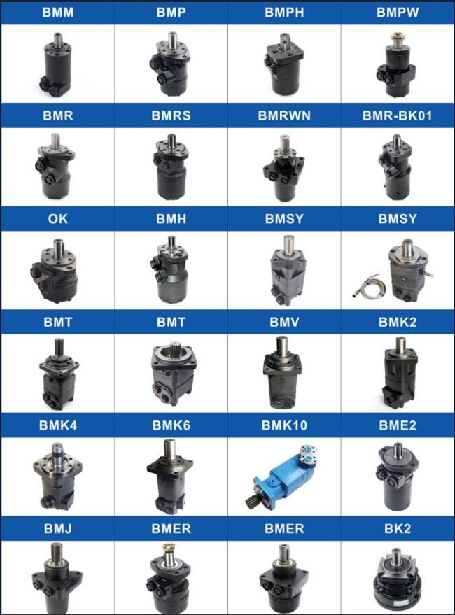 Additional hydraulic motor models available