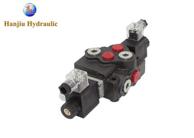 China 1 Section Sd5 Directional Solenoid Valve Double Acting 45 Liters Electric Control for sale