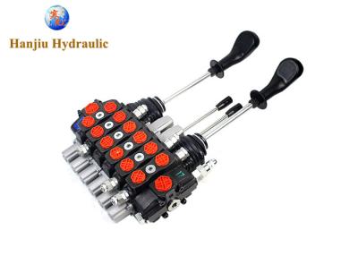 China 6 Bank Sectional Directional Control Valves Walvoil SD8/6 Replacement Manual And Joystick for sale