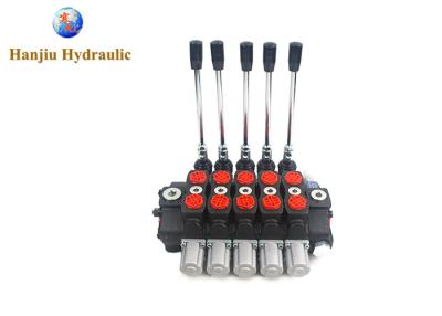 China Back Hoe Excavators Hydraulic Spare Parts Hydraulic Directional Manual Control Valve SD8-5 for sale