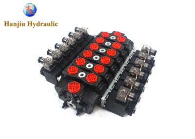 Cina Valvola di controllo direzionale a sezione multipla idraulica Hssd8 21gpm 12V 315 bar Valvola elettrica in vendita
