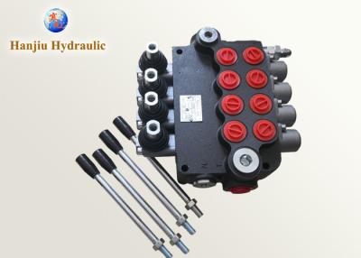 China Hydraulische de Controleklep van de Professional 4spoel/Monoblock-Laderklep 80LPM Te koop