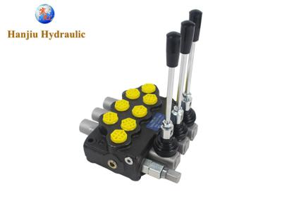 China HSSD5 Series 3 Bank Hydraulic Monoblock Valve 31.5Mpa 45 L/Min Flow Rate for sale