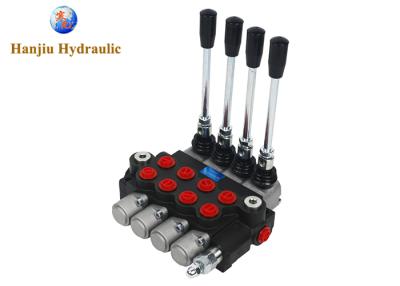 China 40 liter monoblock control valve, 4P40 , four spools , G 1/2