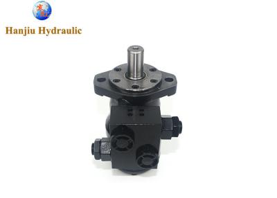 Chine Moteur hydraulique orbitale BMR250, bride 2 trous, arbre cannelé droit de 25 mm avec soupape de décharge croisée à vendre