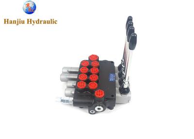 China Hydraulic Monoblock Valve P80,4 levers, 2levers with manual control 2levers with floating control for sale
