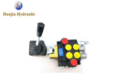 China 2 Spool Hydraulic Joystick Control Valve 11gpm , Double Acting Cylinder for sale