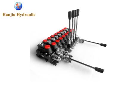 China Hydraulic Joystick Control Valves Hydraulic Hand Lever Valve Industrial Hydraulics DCV 26gpm for sale