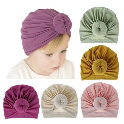 China Ins Baby Headband Fabric Bow Hairband Accessories for Kids Hair Bands Elastic for sale