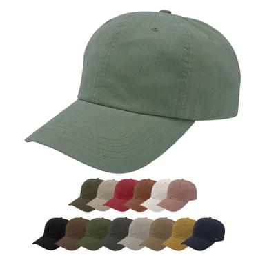 China Unisex Pure Color Sunshade Breathable Outdoor Hat Dad Hats Custom Embroidery Logo for sale