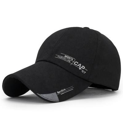 China Customized Summer Pure Color Quick Drying Hats Unisex Breathable Sport Satin Baseball Cap for sale