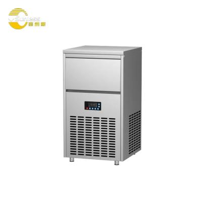 China Commercial Large Cube Ice Machine 1000kg/24h Square Ice Cube Maker For Coffee Kitchen for sale
