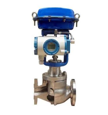 China Low Noise Cage Pneumatic Regulating Valve for sale