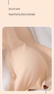 Cina La pianura comoda delle donne del reggiseno senza cuciture di nylon di sport ha tinto la chiusura posteriore del lattice in vendita