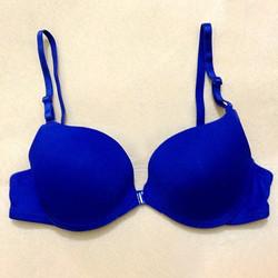 China Nylon Katoenen 32a 38A Sexy Vrouwenbustehouders Duidelijk Geverft Front Closure Bra Full Cup Te koop