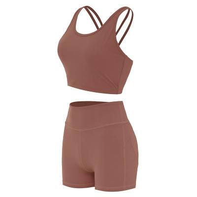 Cina L'estremità Lifying mette i reggiseni in cortocircuito che femminili di sport l'allenamento senza cuciture costolato mette il Activewear in vendita