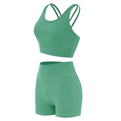Cina L'estremità Lifying mette i reggiseni in cortocircuito che femminili di sport l'allenamento senza cuciture costolato mette il Activewear in vendita