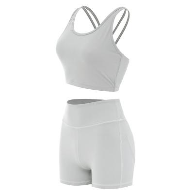 Cina L'estremità Lifying mette i reggiseni in cortocircuito che femminili di sport l'allenamento senza cuciture costolato mette il Activewear in vendita