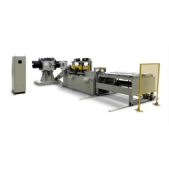 Steel sheet shearing machine