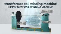 China Cast Resin Transformer Coil Winding Machine 3500kVA Dry Type Automatic Winding for sale