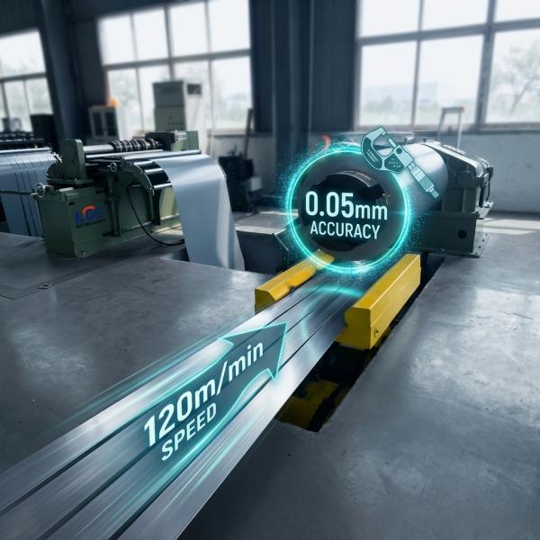 Quality Transformer Silicon Steel Slitting Machine 0.05mm Accuracy CRGO Coil Slitter 120m/min ZJX1250 for sale