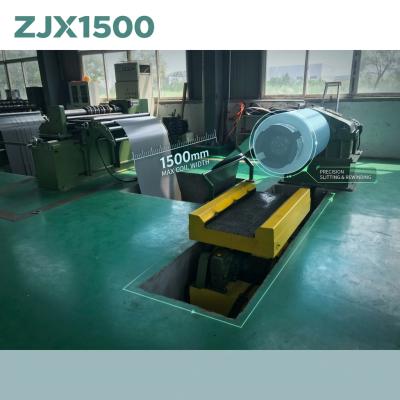 China Silicon Steel Slitting Machine 1500mm Coil Width Transformer Core Slitting Line ZJX1500 for sale