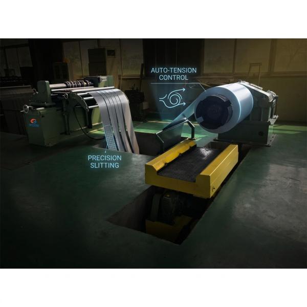 Quality Silicon Steel Slitting Machine Automatic Tension Control Transformer Core Slitter for sale